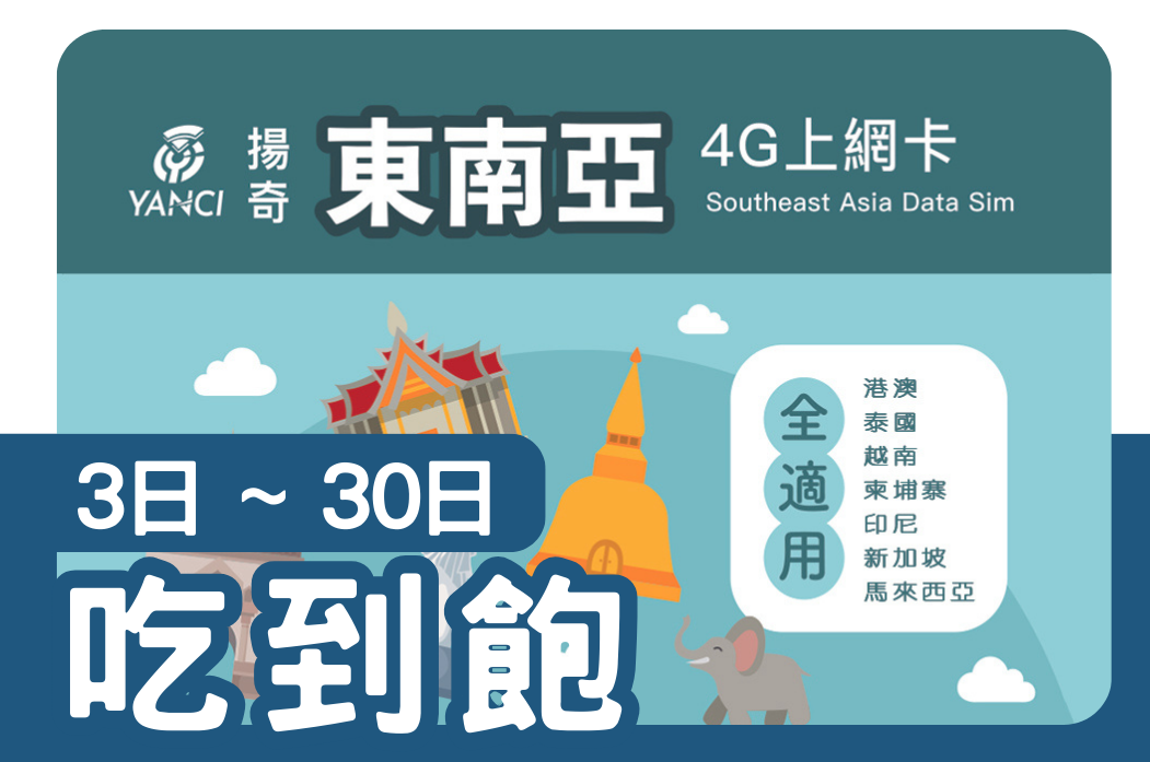 出國上網最安心｜產品項目