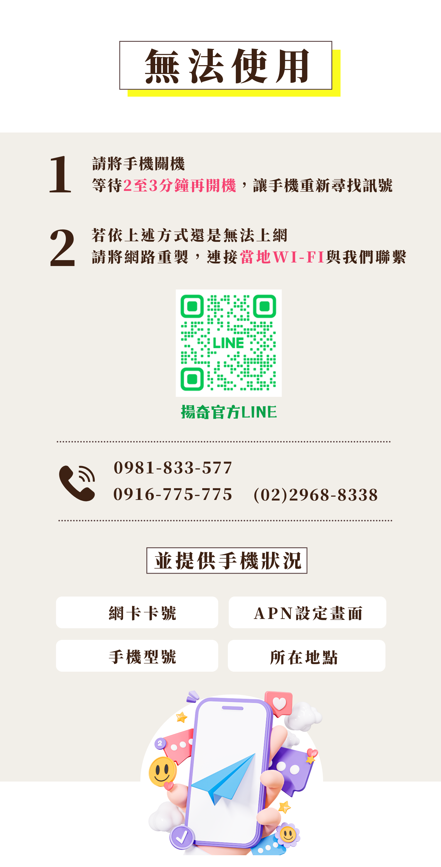 出國上網最安心｜揚奇新馬泰越印多日(吃到飽)上網卡